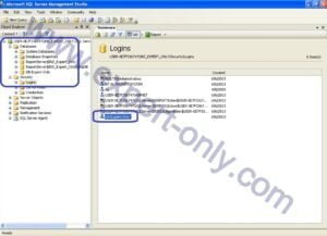 Create SQL Server user with SSMS and set up access rights