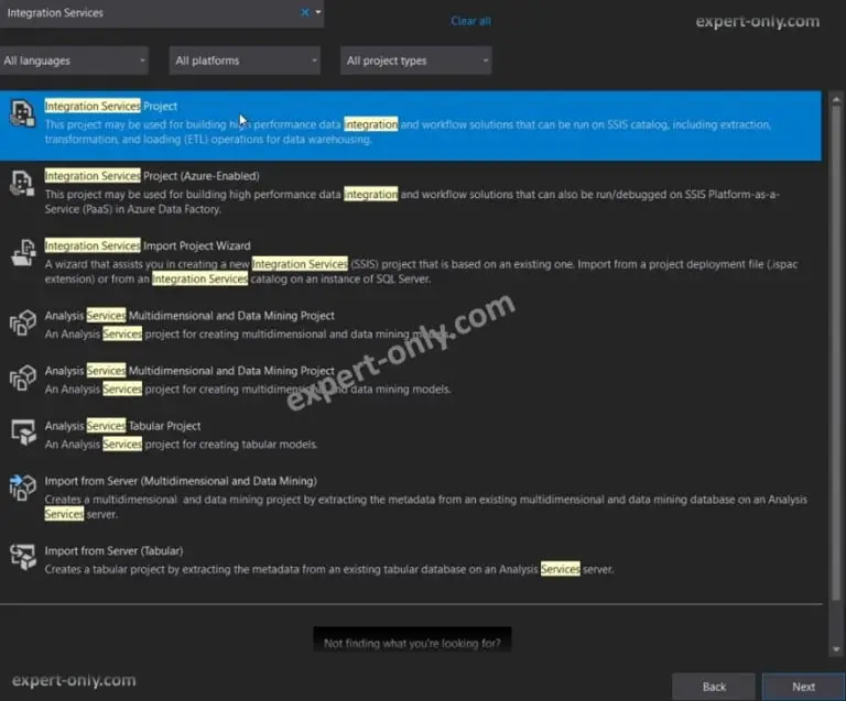 How to install SSIS in Visual Studio 2019? Integration Services How to install SSIS in Visual Studio 2019? Integration Services