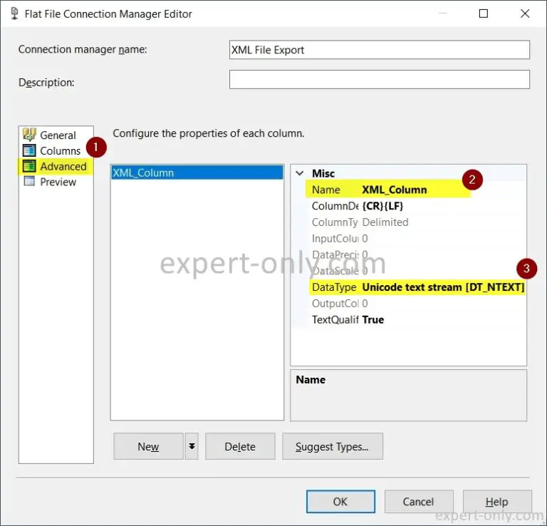 Export Sql Server Data Into An Xml File With Ssis Ms Bi