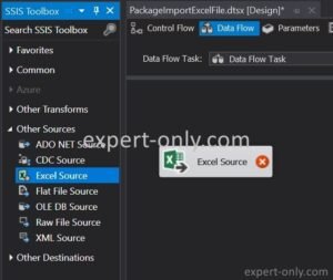 Import an Excel file into a SQL table with SSIS - MS BI