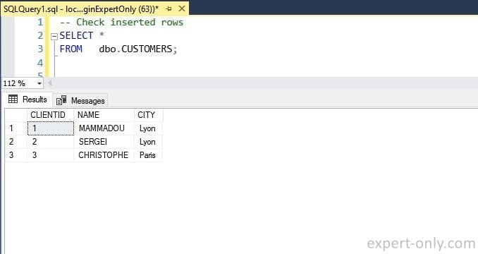 Update the same column of another line with SQL Server - T-SQL